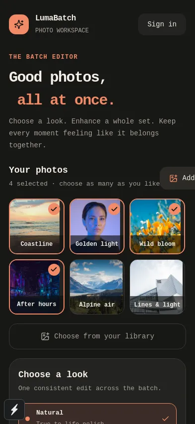 Batch Photo Enhancer