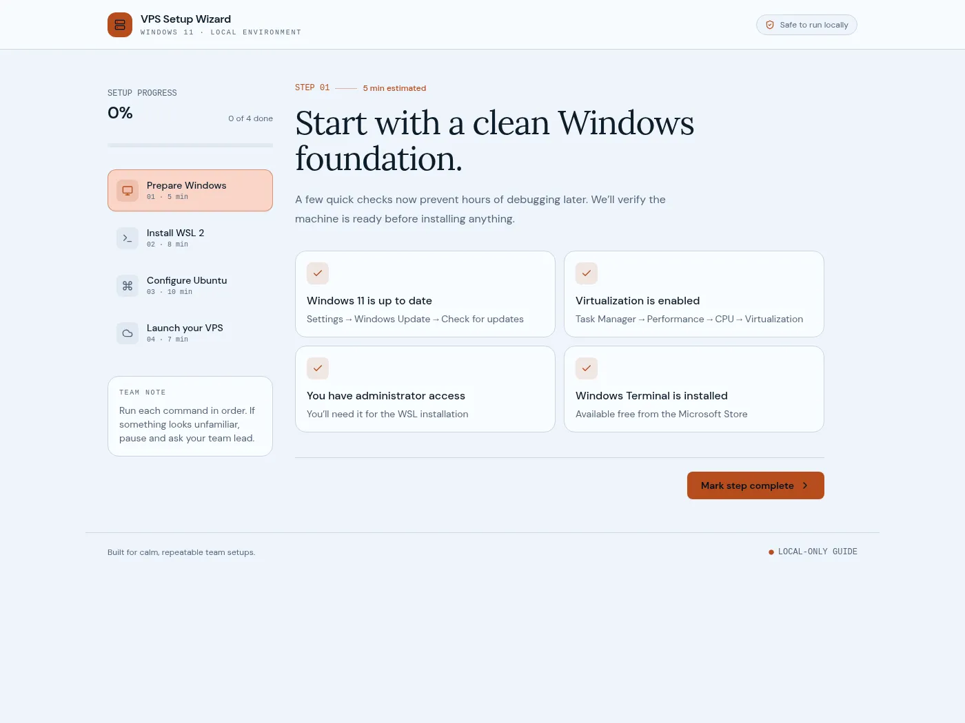 VPS Setup Wizard