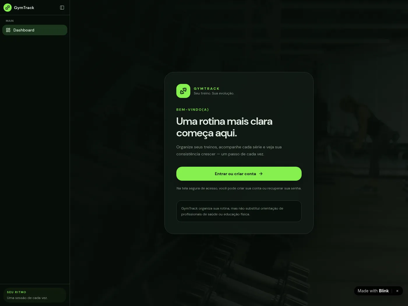 GymTrack Fitness Platform