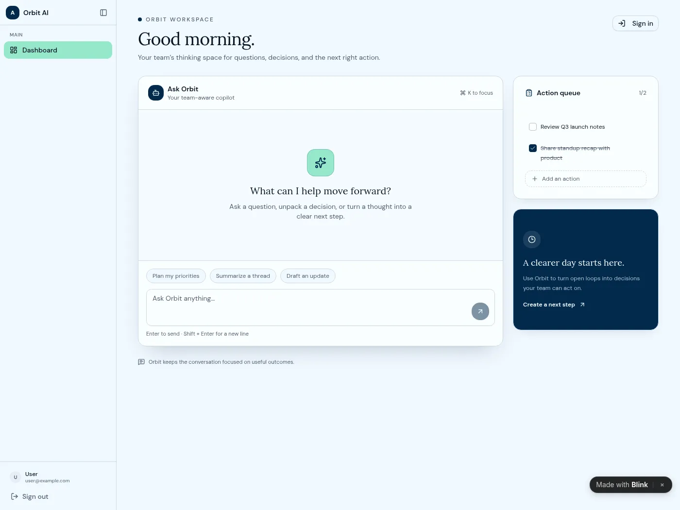 Team AI Assistant