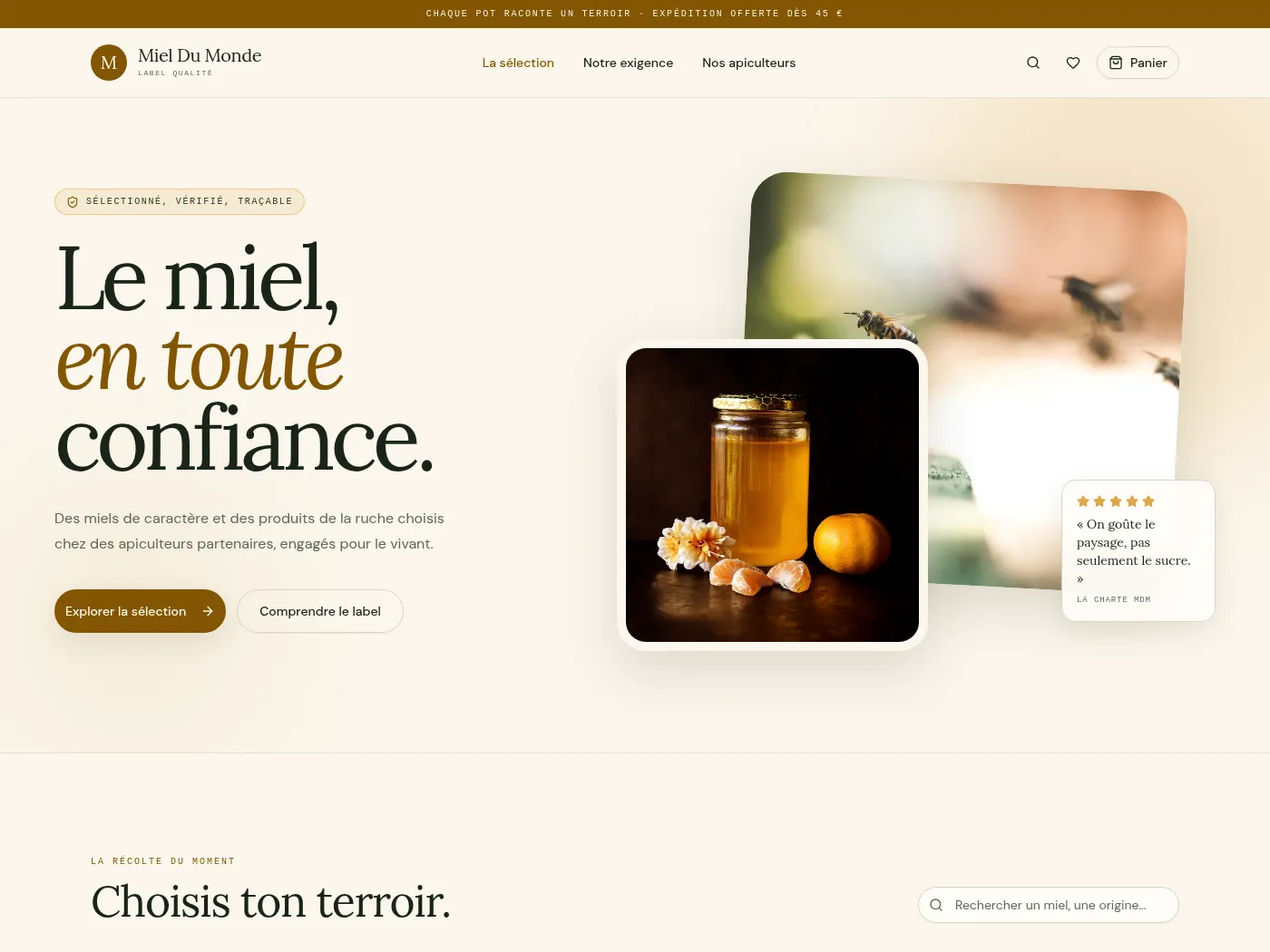 Miel Du Monde Marketplace