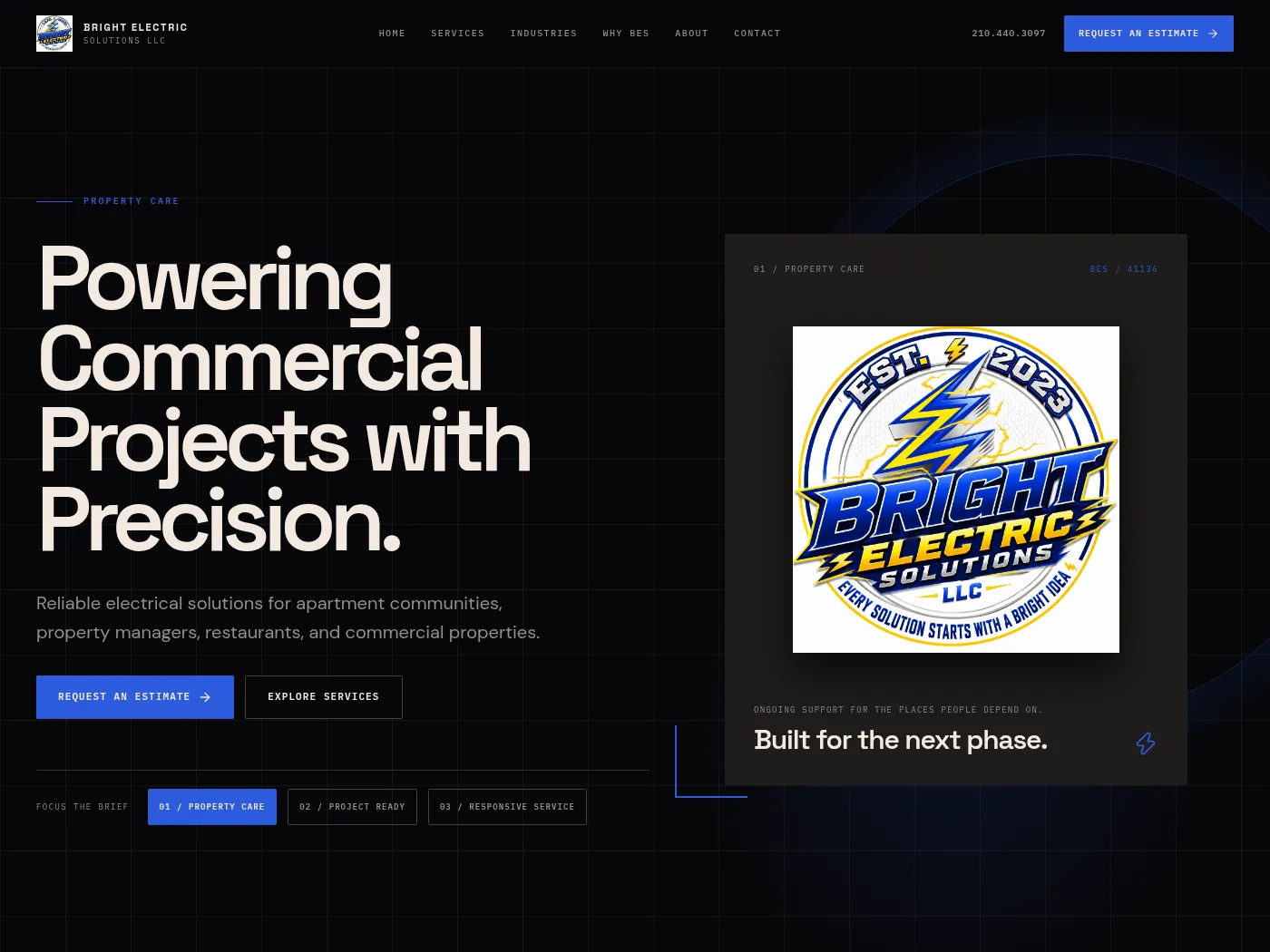 BES Commercial Electric Website