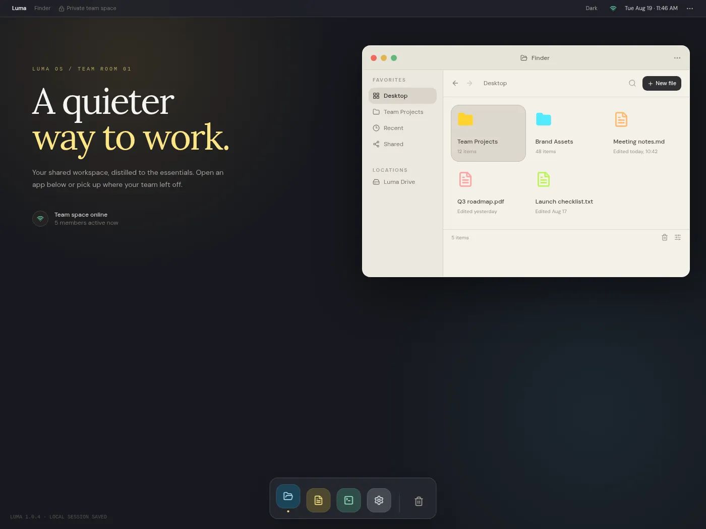 Mac OS Web Simulator