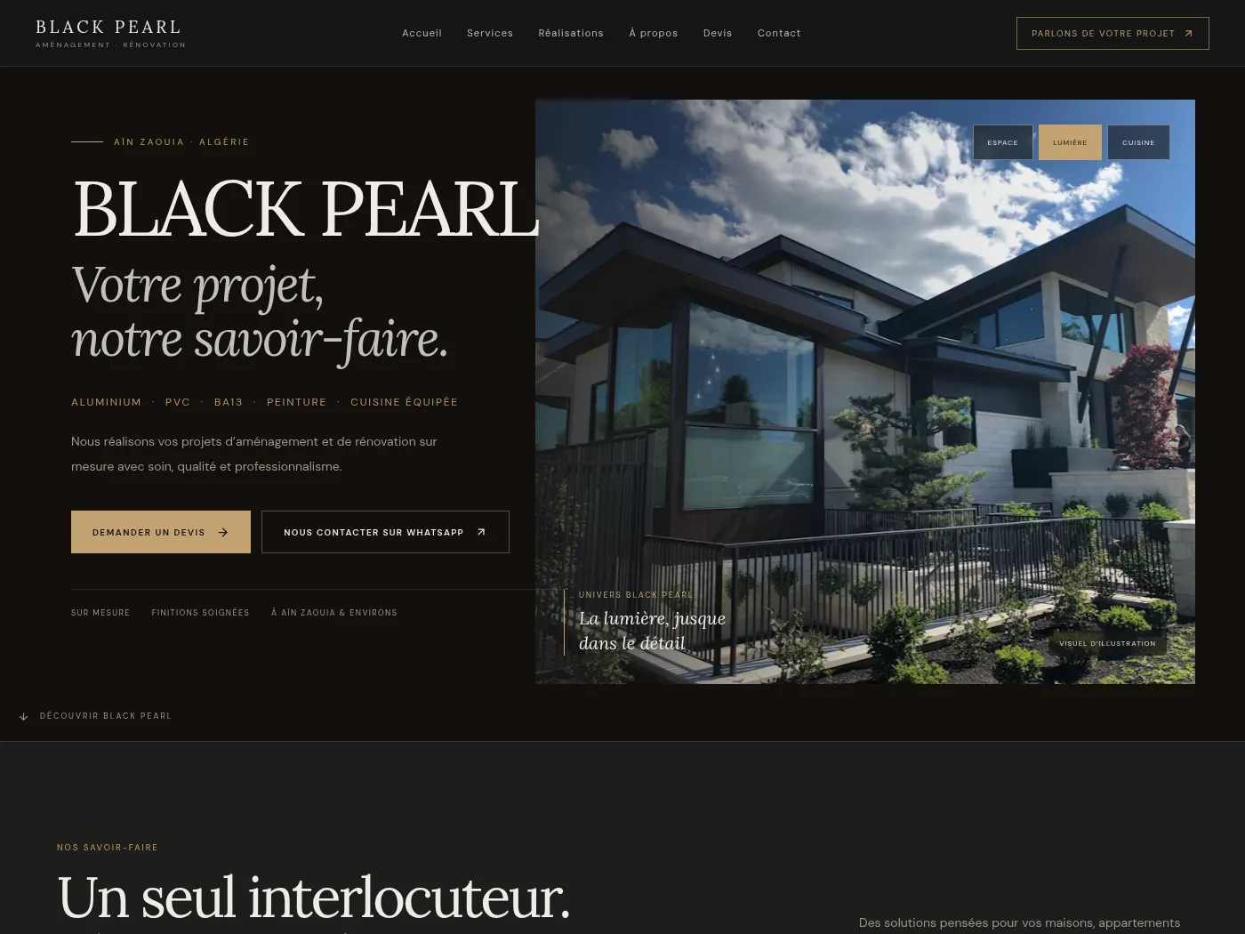 Black Pearl Website