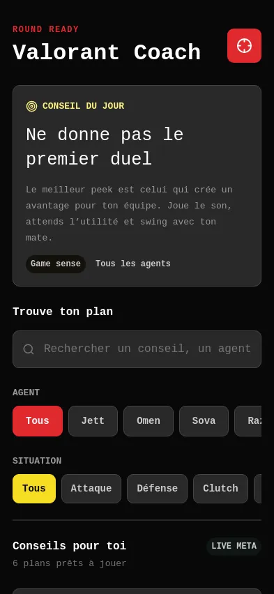 Valorant Coach App
