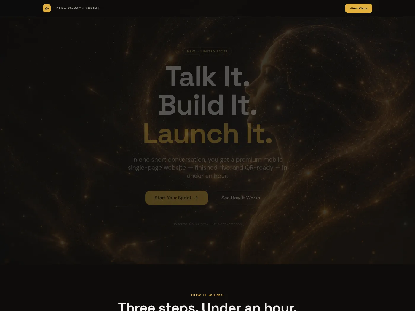 Talk to Page