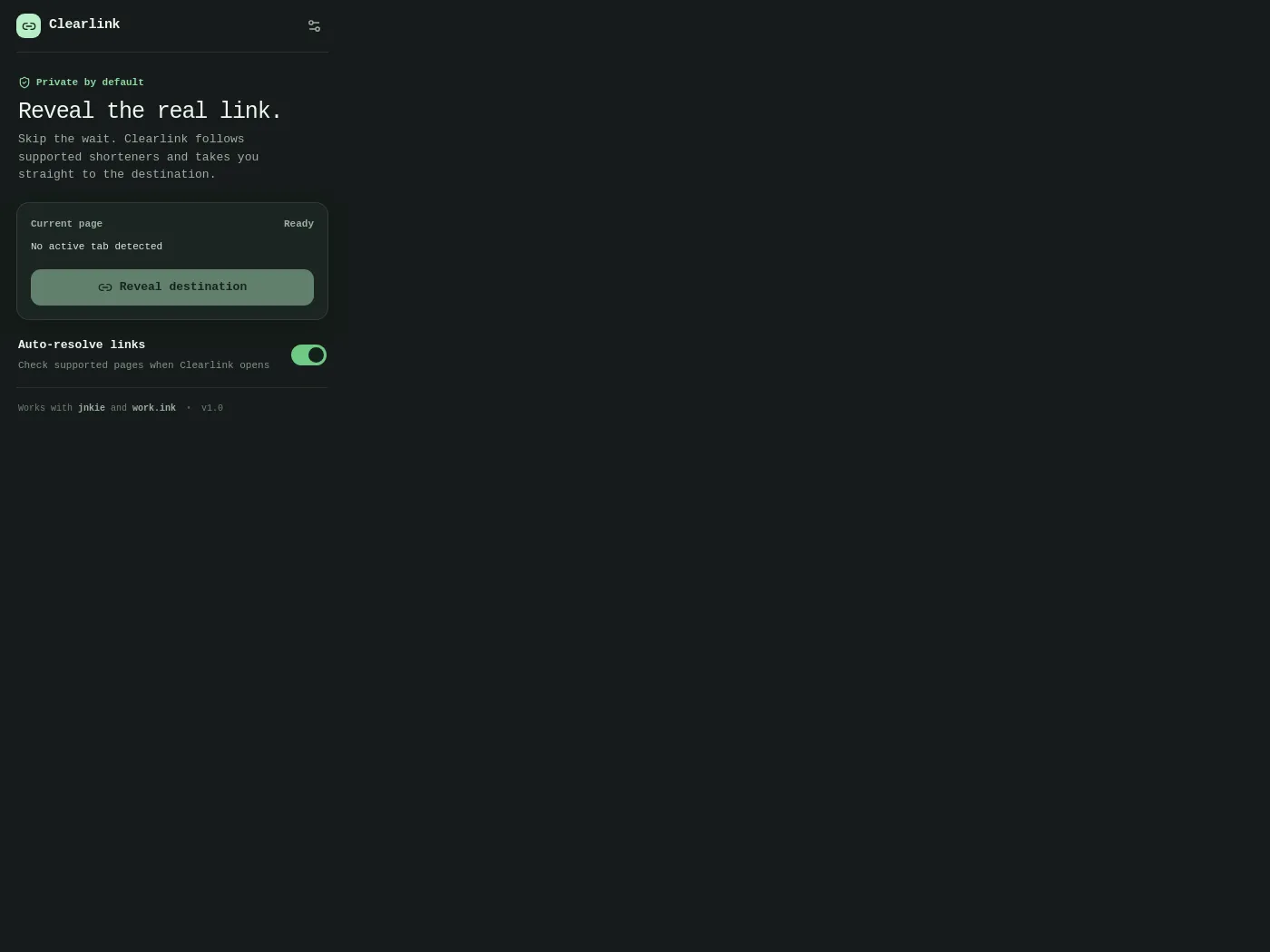 Link Shortener Bypasser