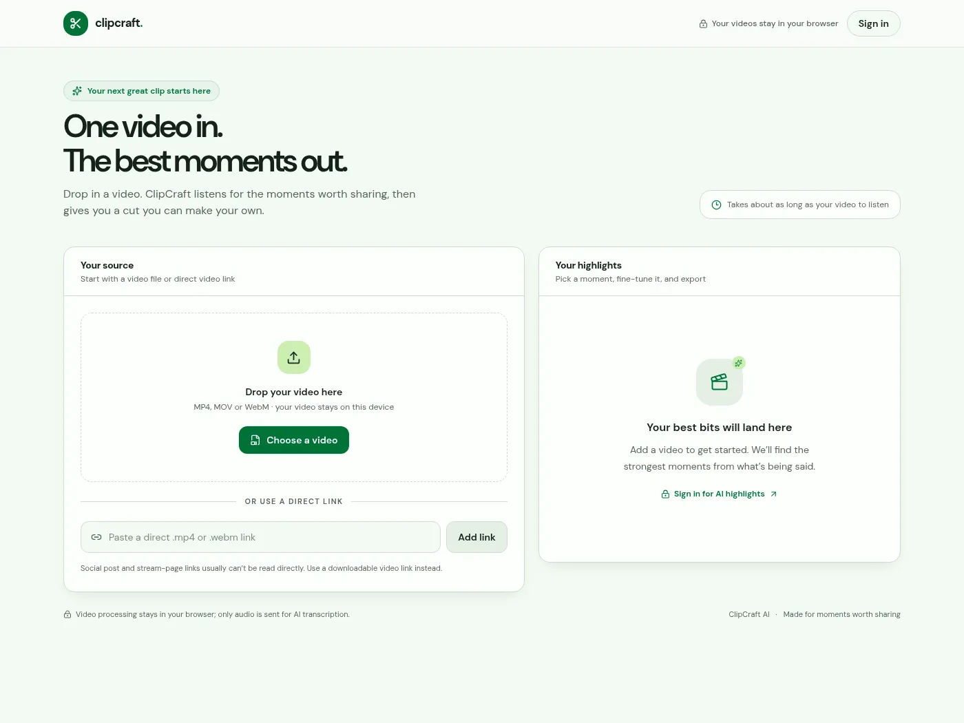 ClipCraft AI