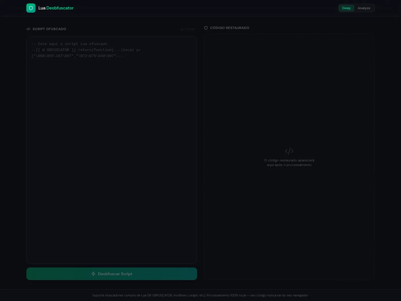 Obfuscator Decoder Tool