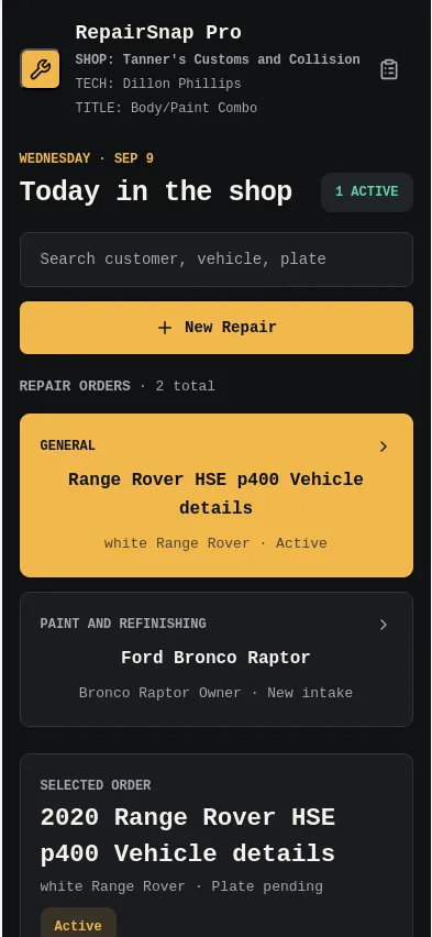 RepairSnap Pro