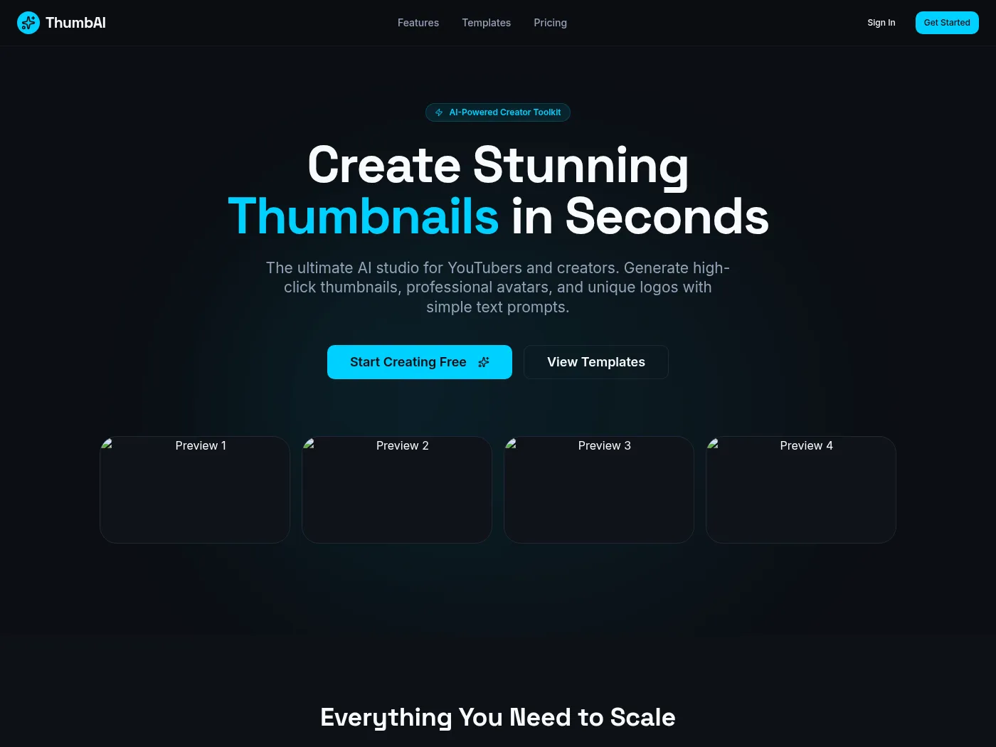 ThumbAI Studio