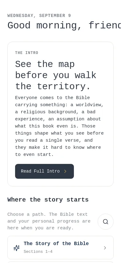 The Bible: One Story App