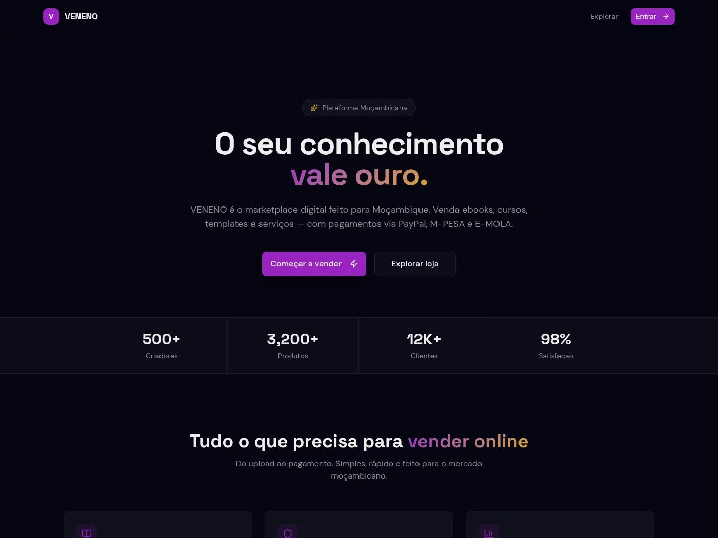 Veneno Marketplace