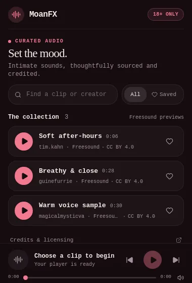 Curated Audio Bliss