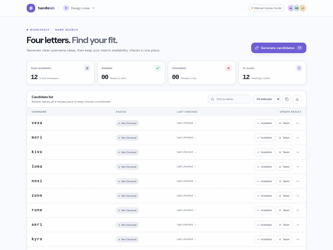 Discord Name Checker