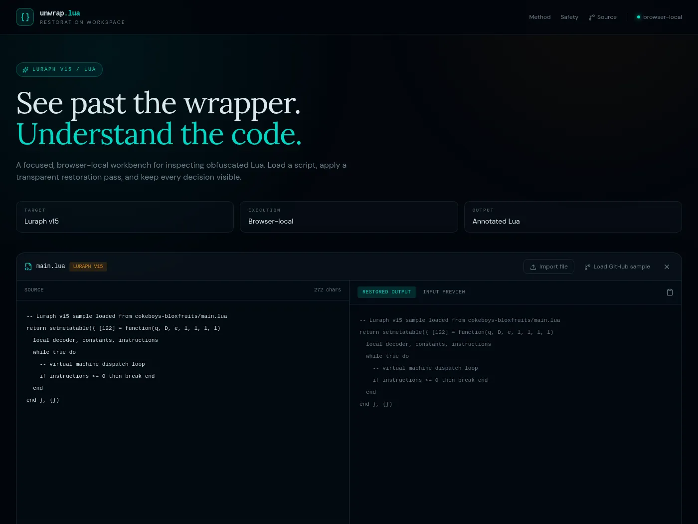 Lua Luraph Deobfuscator