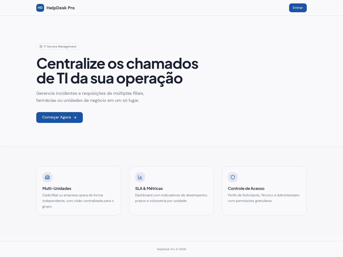 Multi-Tenant HelpDesk Pro