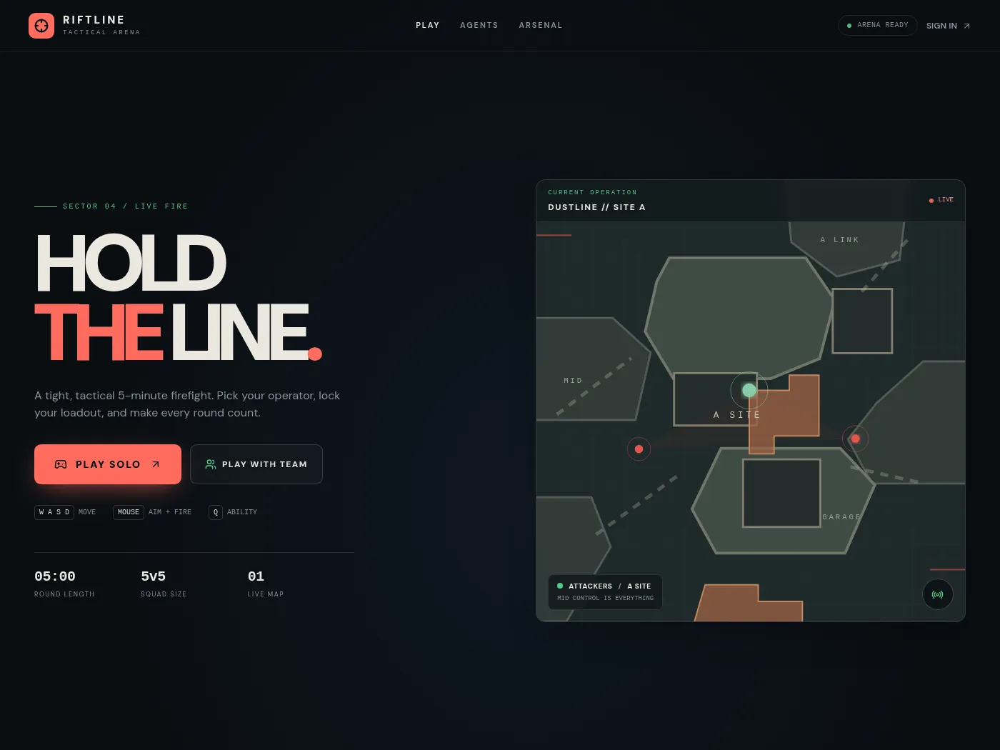 Valorant Browser Arena