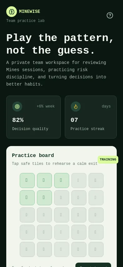 Mines Predictor App