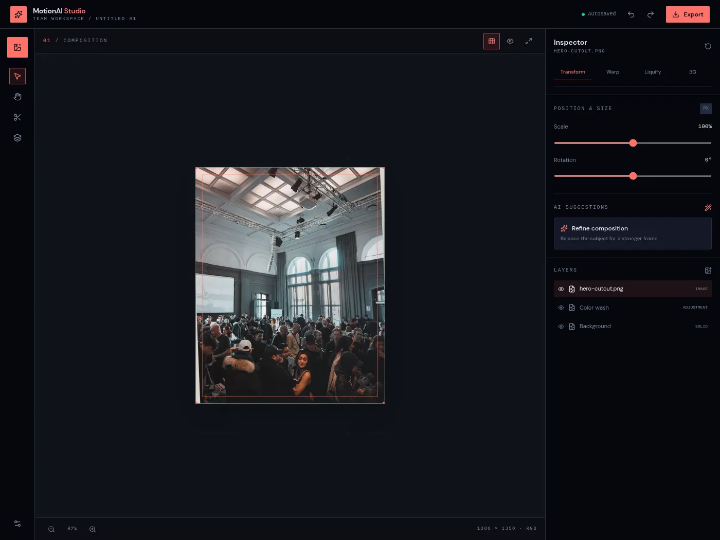 MotionAI Studio
