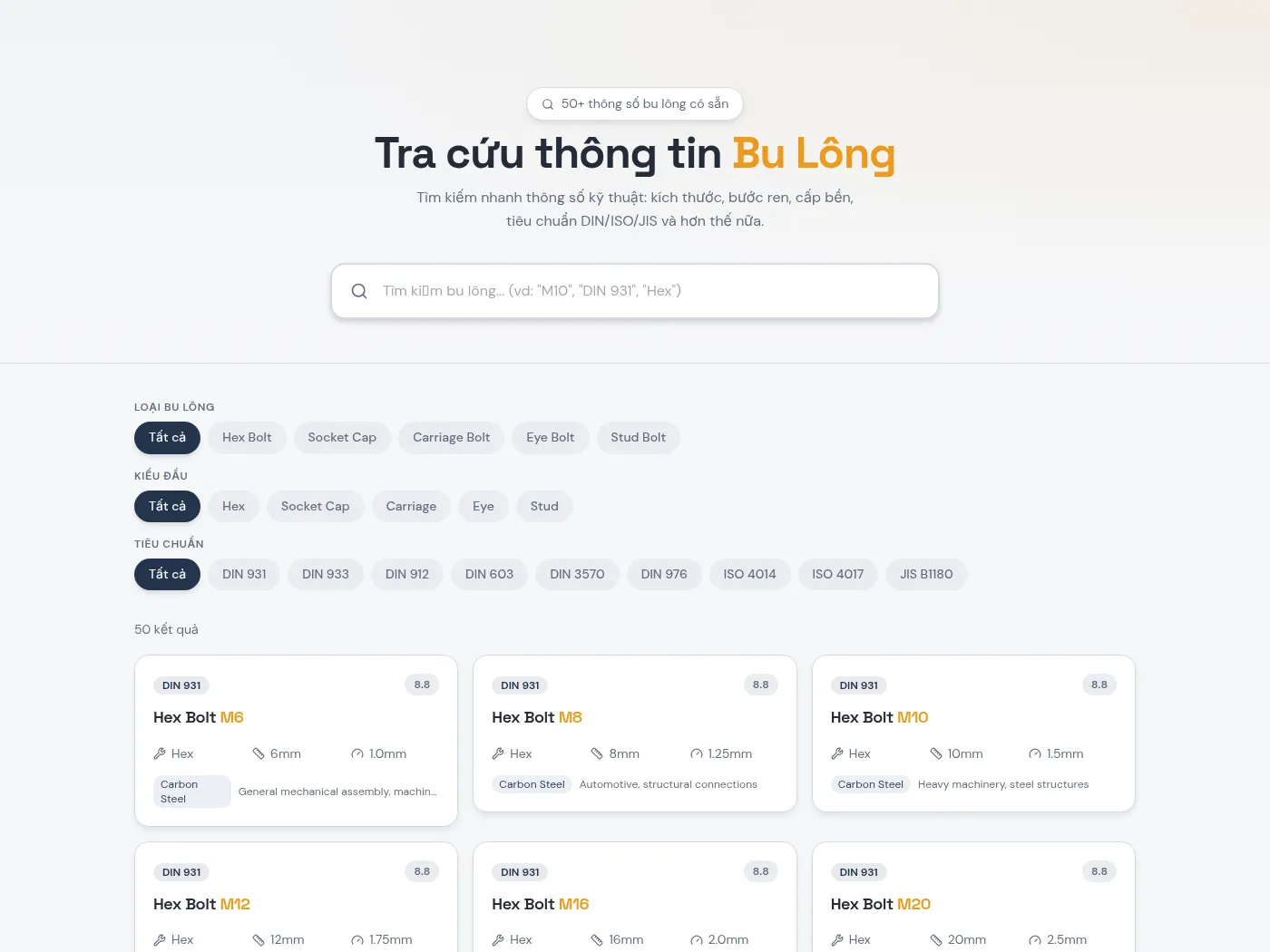 Bolt Lookup Tool