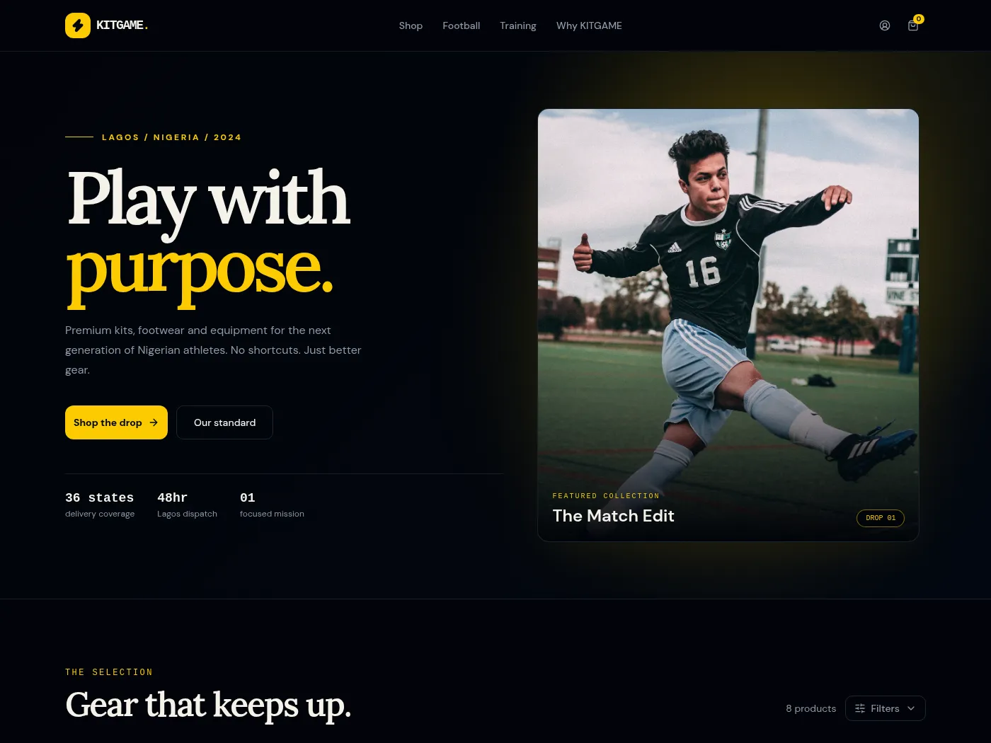 KITGAME Sports Marketplace