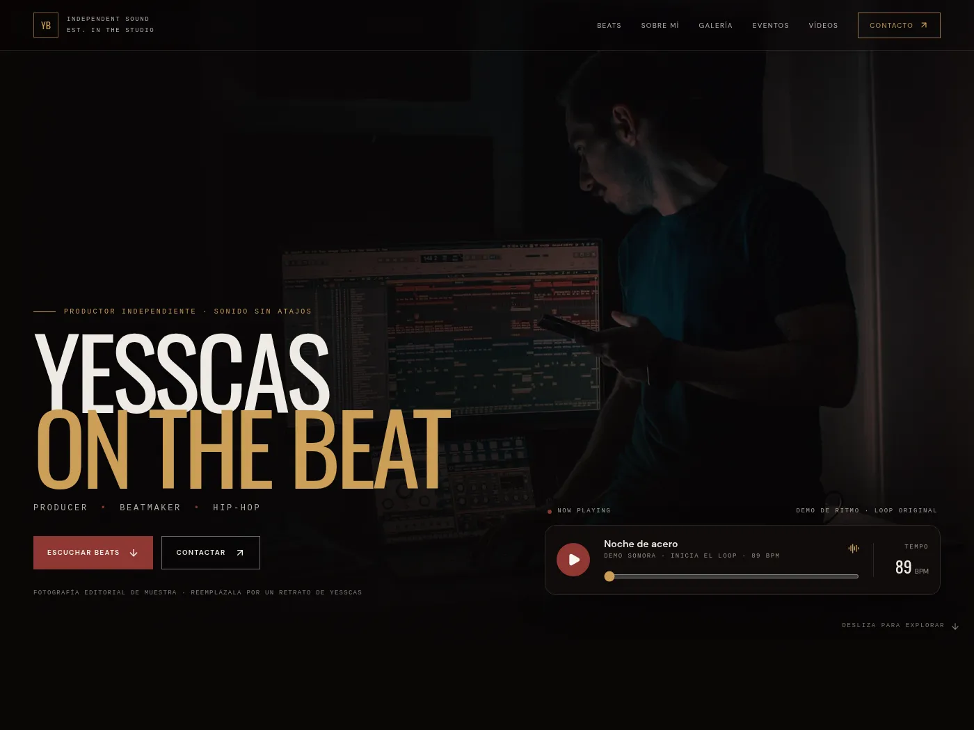 Yesscas On The Beat Pro Site
