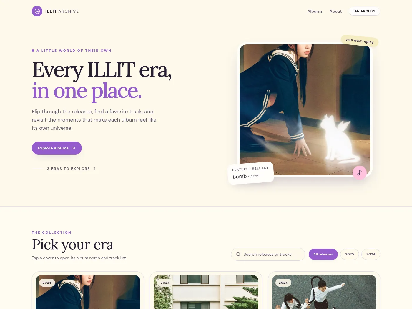 Illit Album Browser