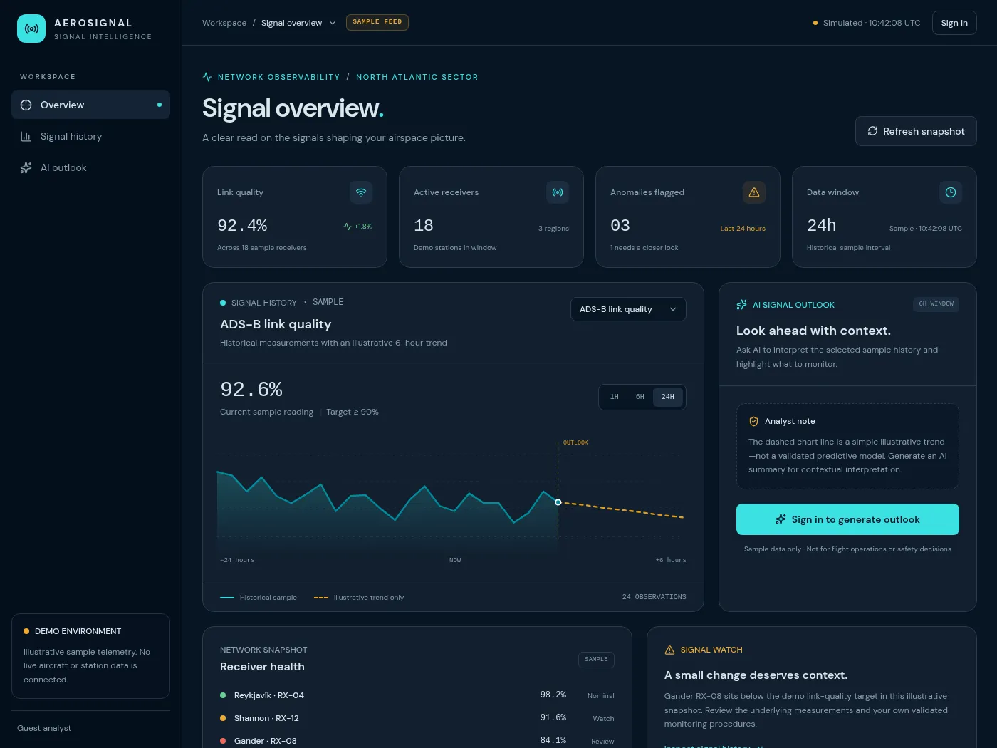 AeroSignal AI Predictor
