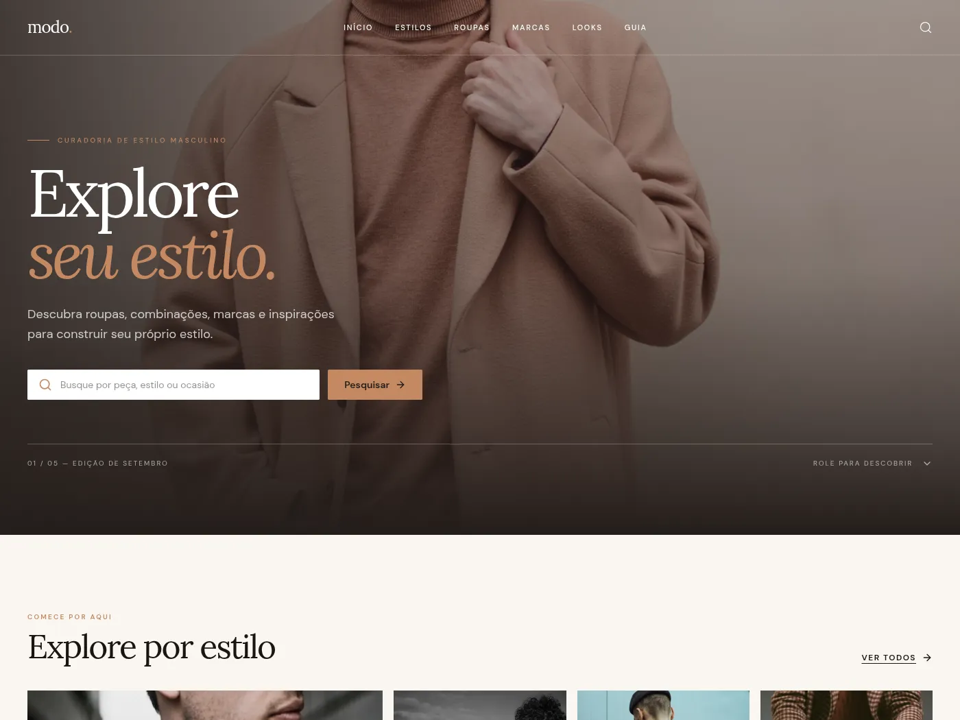 Men's Style Explorer