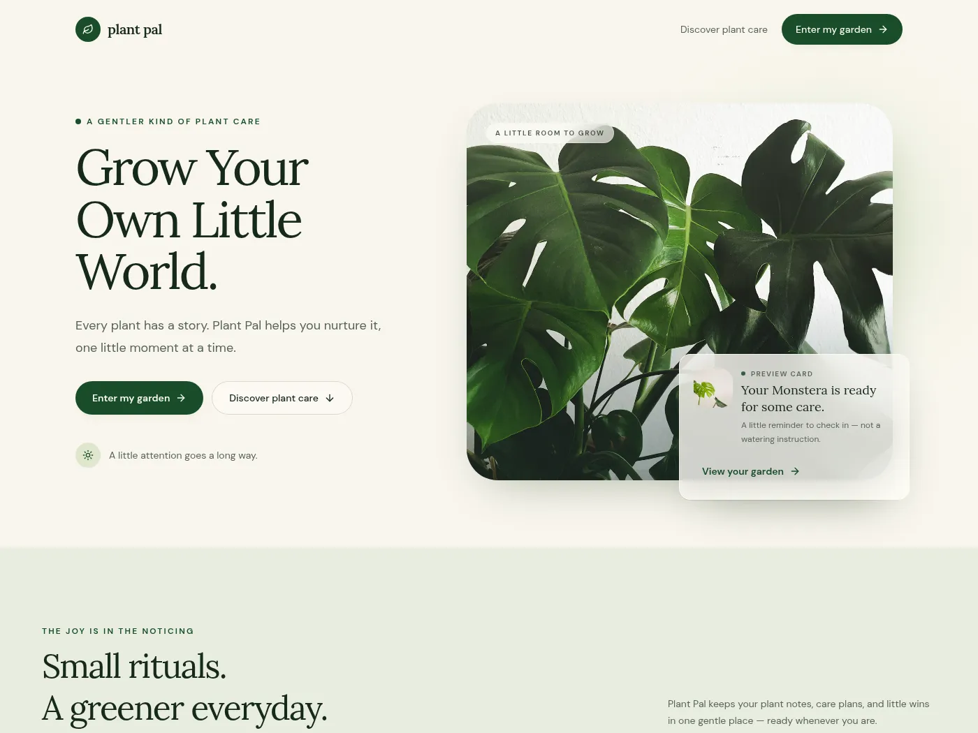 Plant Pal Botanical Upgrade