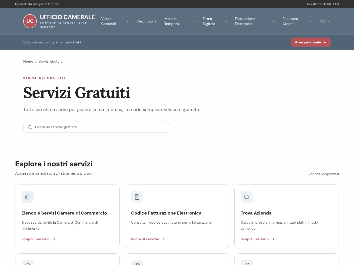 Ufficio Camerale Pro
