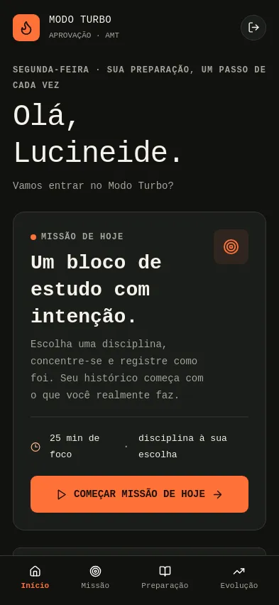 Aprovação em Modo Turbo