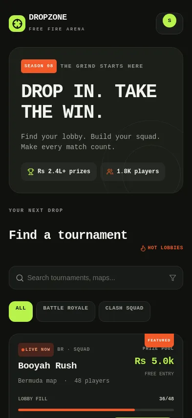FreeFire Tournaments