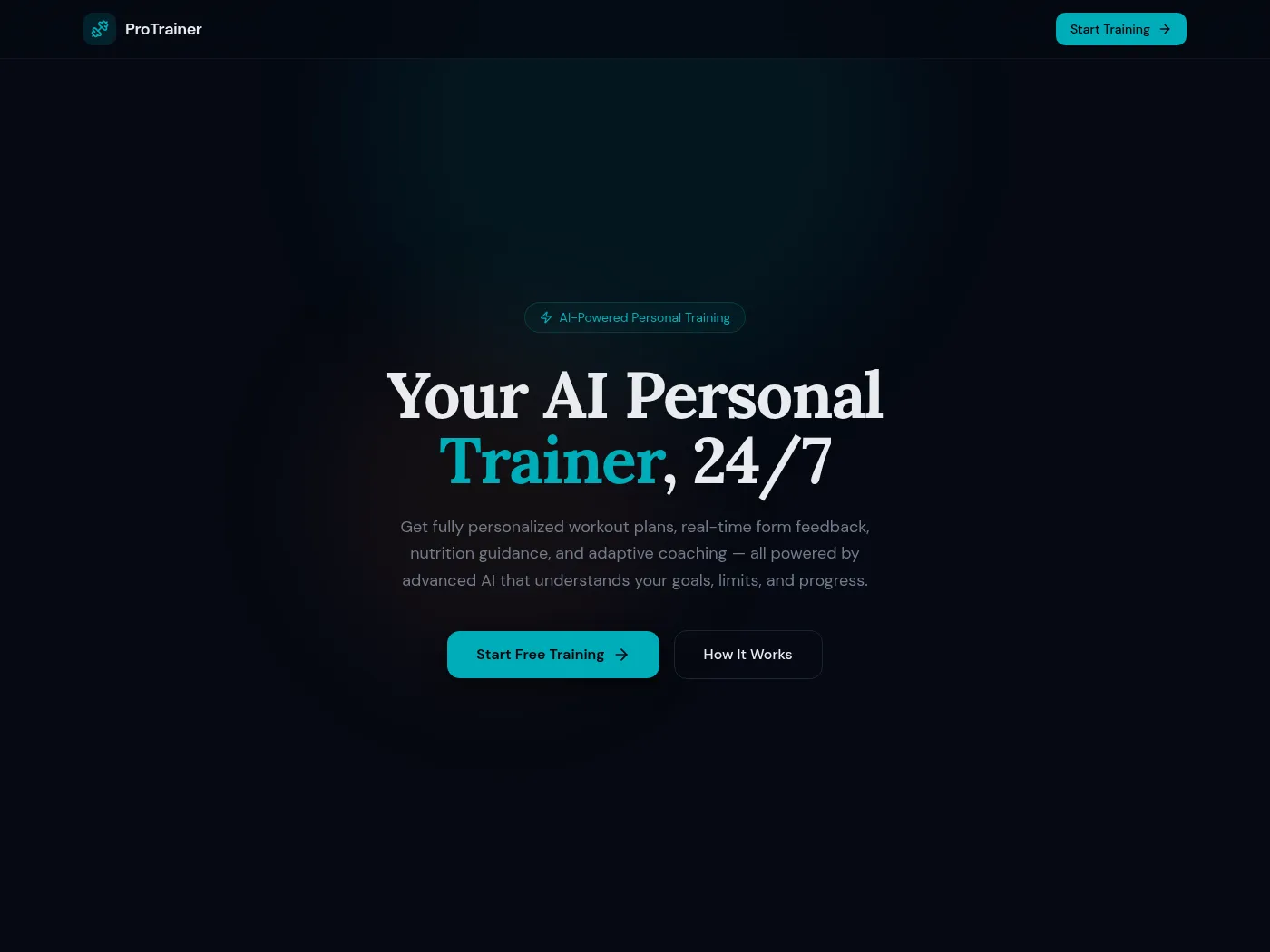ProTrainer AI Coach