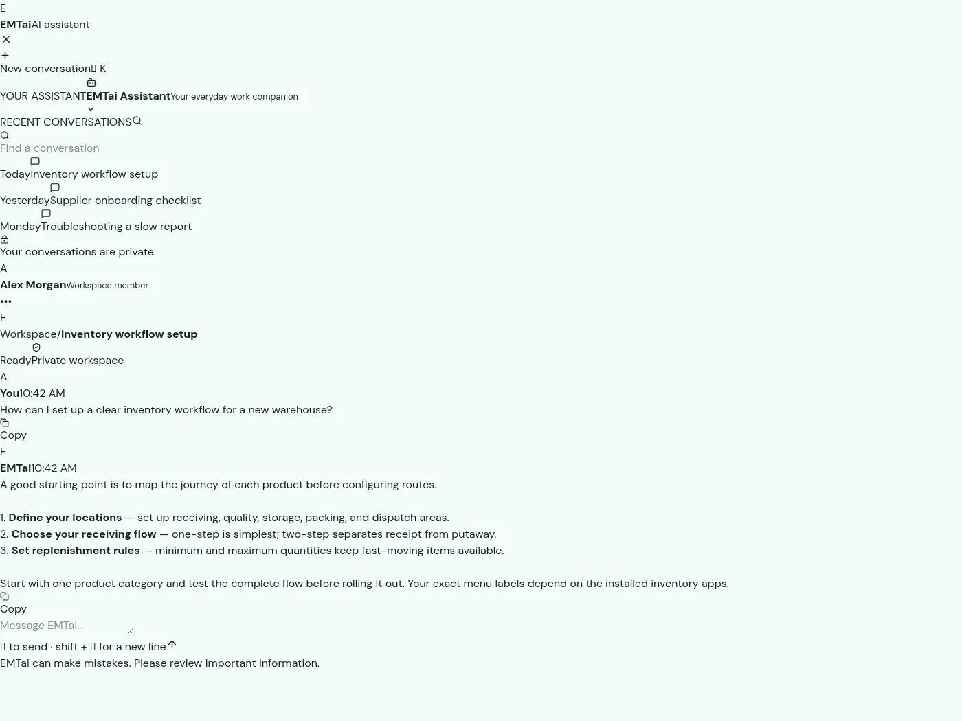 EMTai AI Assistant for Odoo
