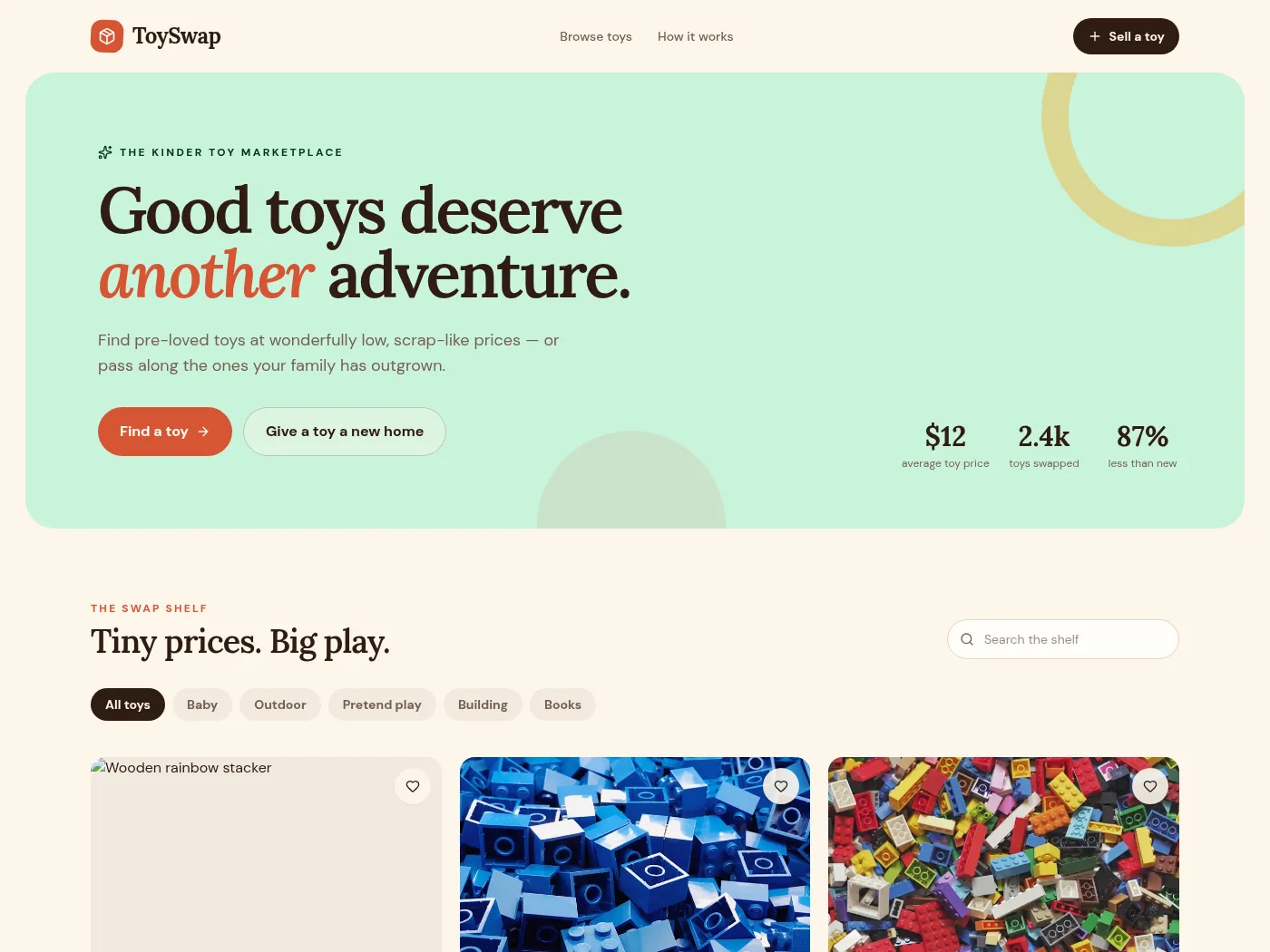 ToySwap Marketplace