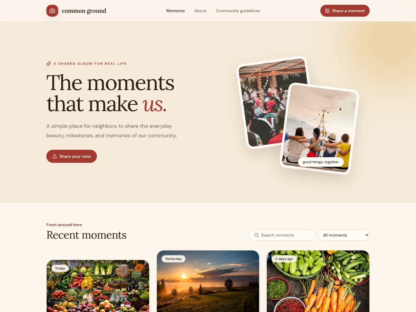 Community PhotoShare