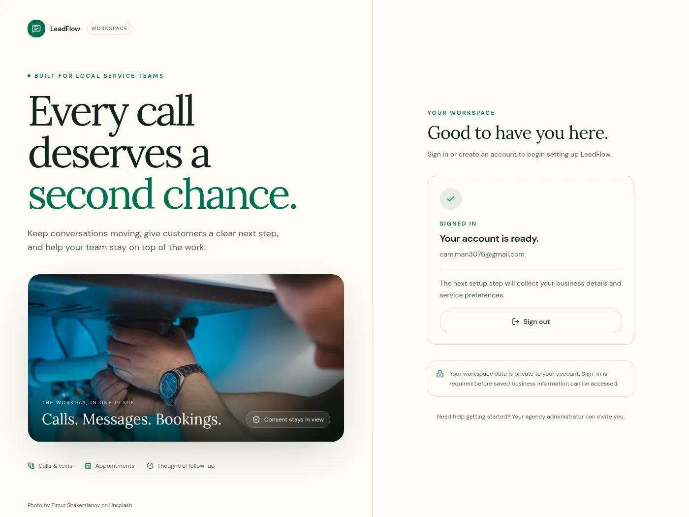 LeadFlow SaaS Platform