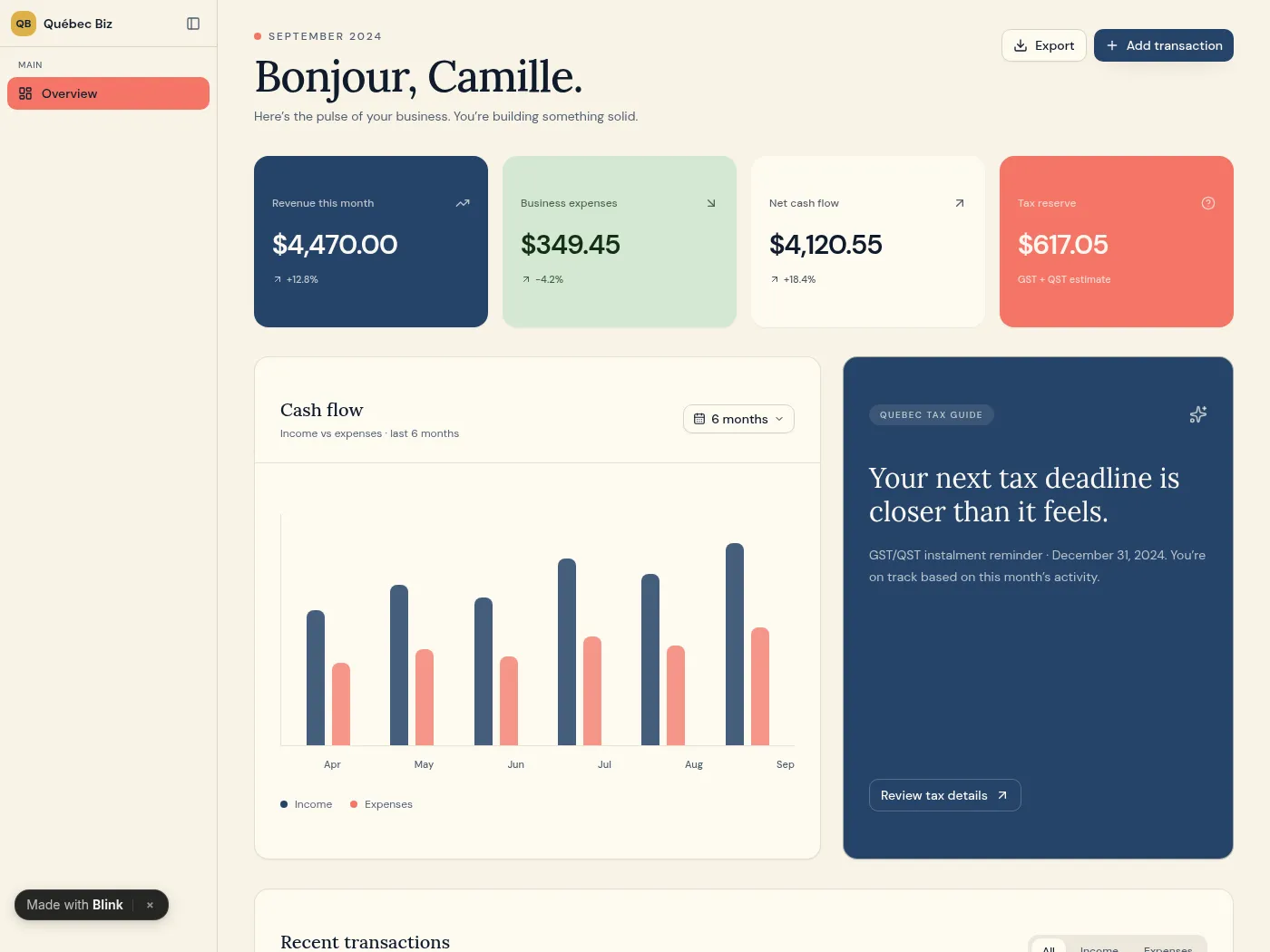 Quebec Biz Accounting