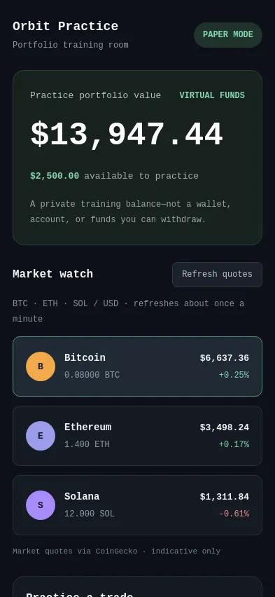Phantom Wallet Simulator