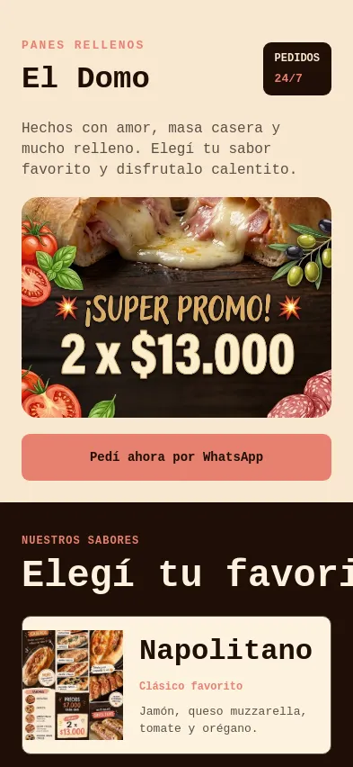El Domo Panes App