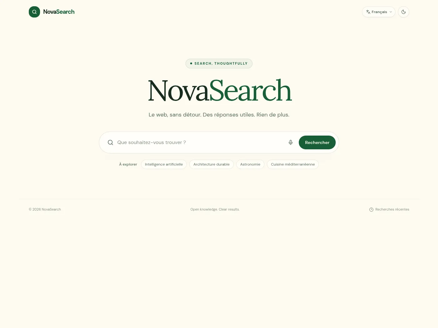 NovaSearch Engine