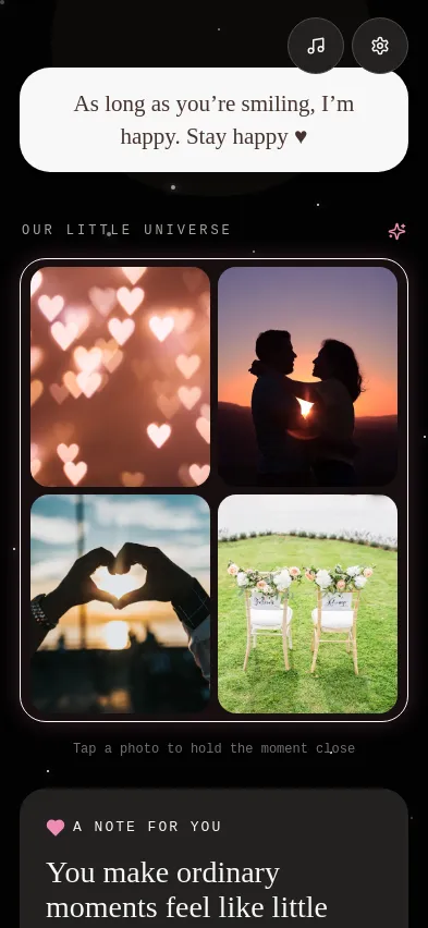 Romantic Dream Webpage