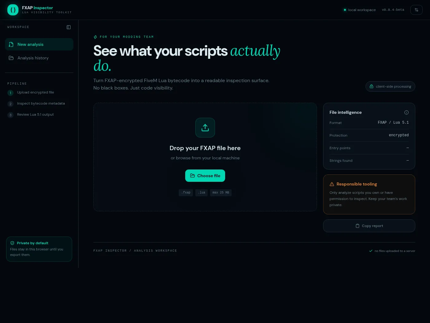 Lua FXAP Decryptor