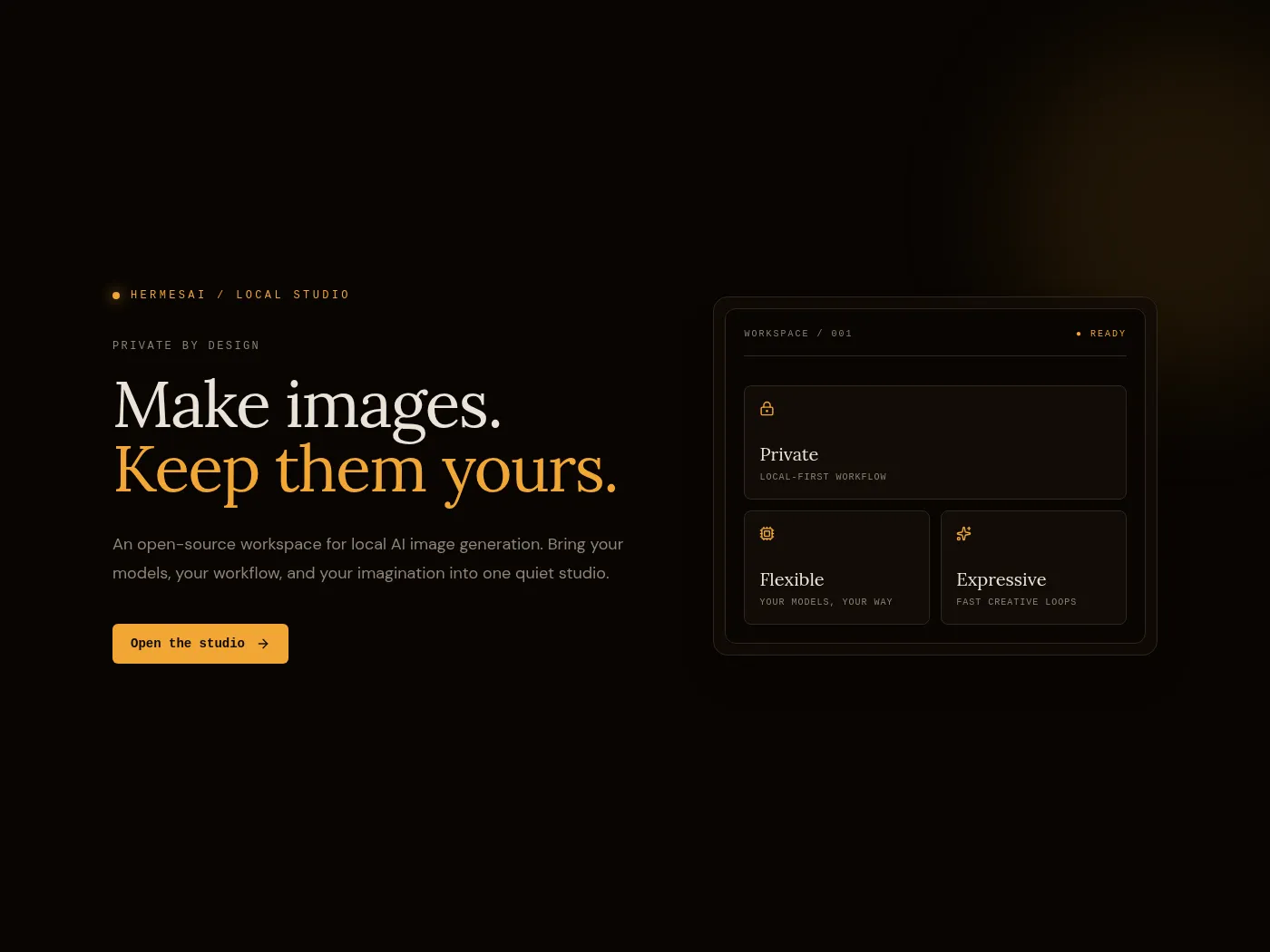 HermesAI Image Studio