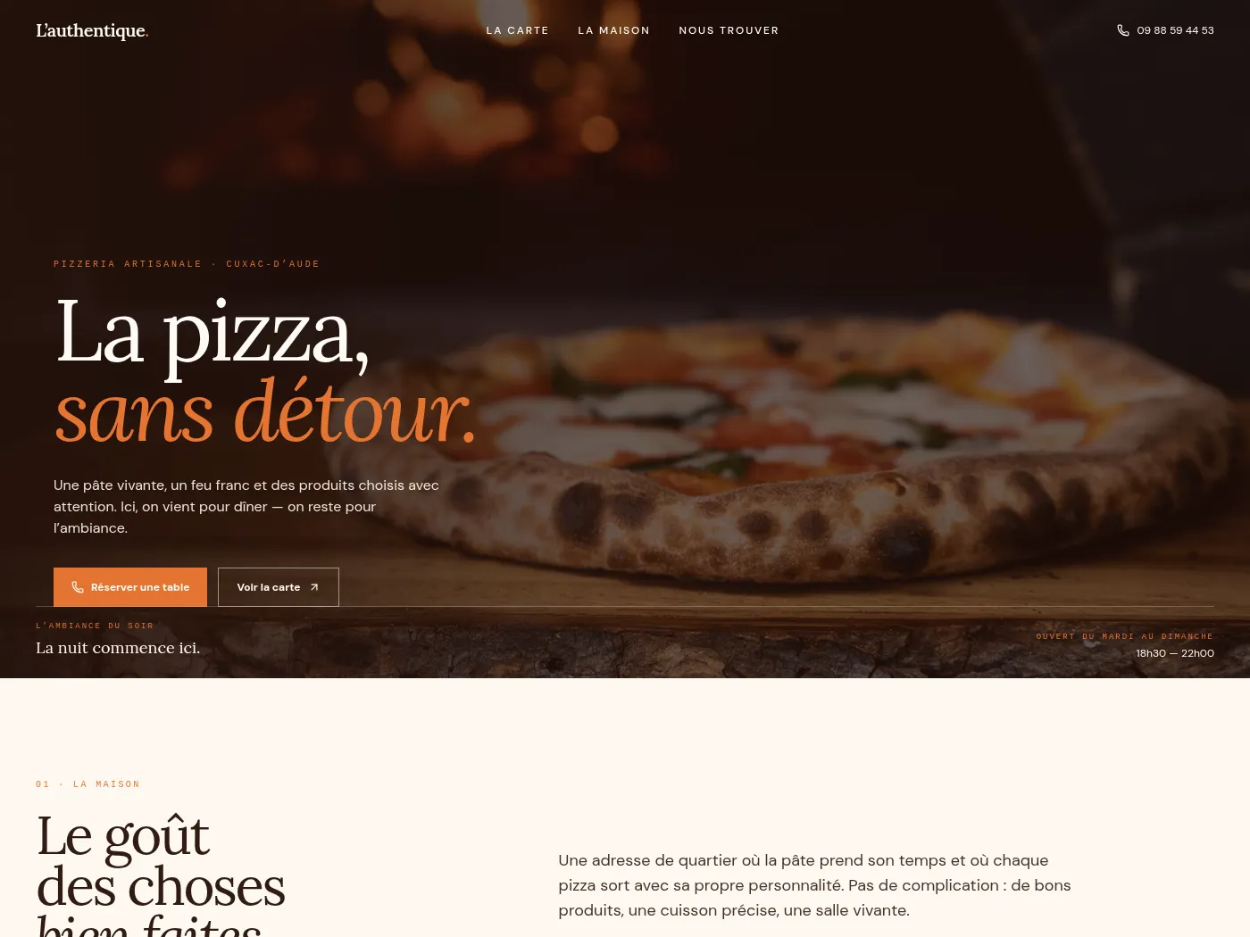 Pizza Site Legal Upgrade