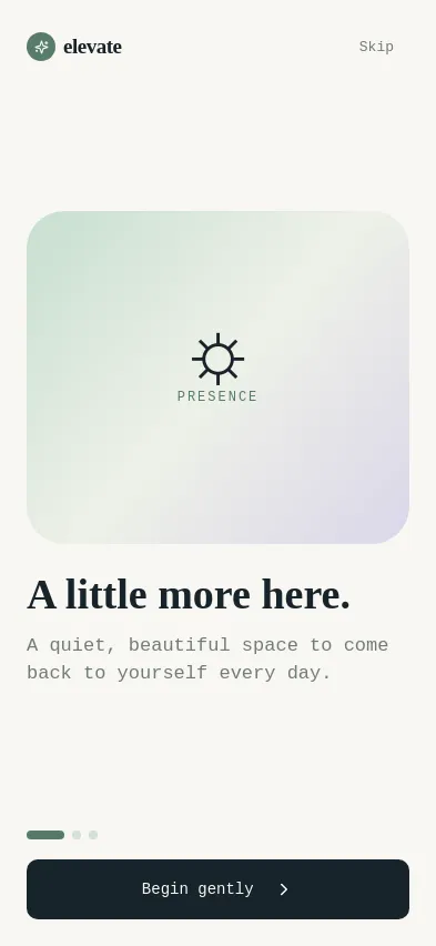 Elevate Wellness Companion