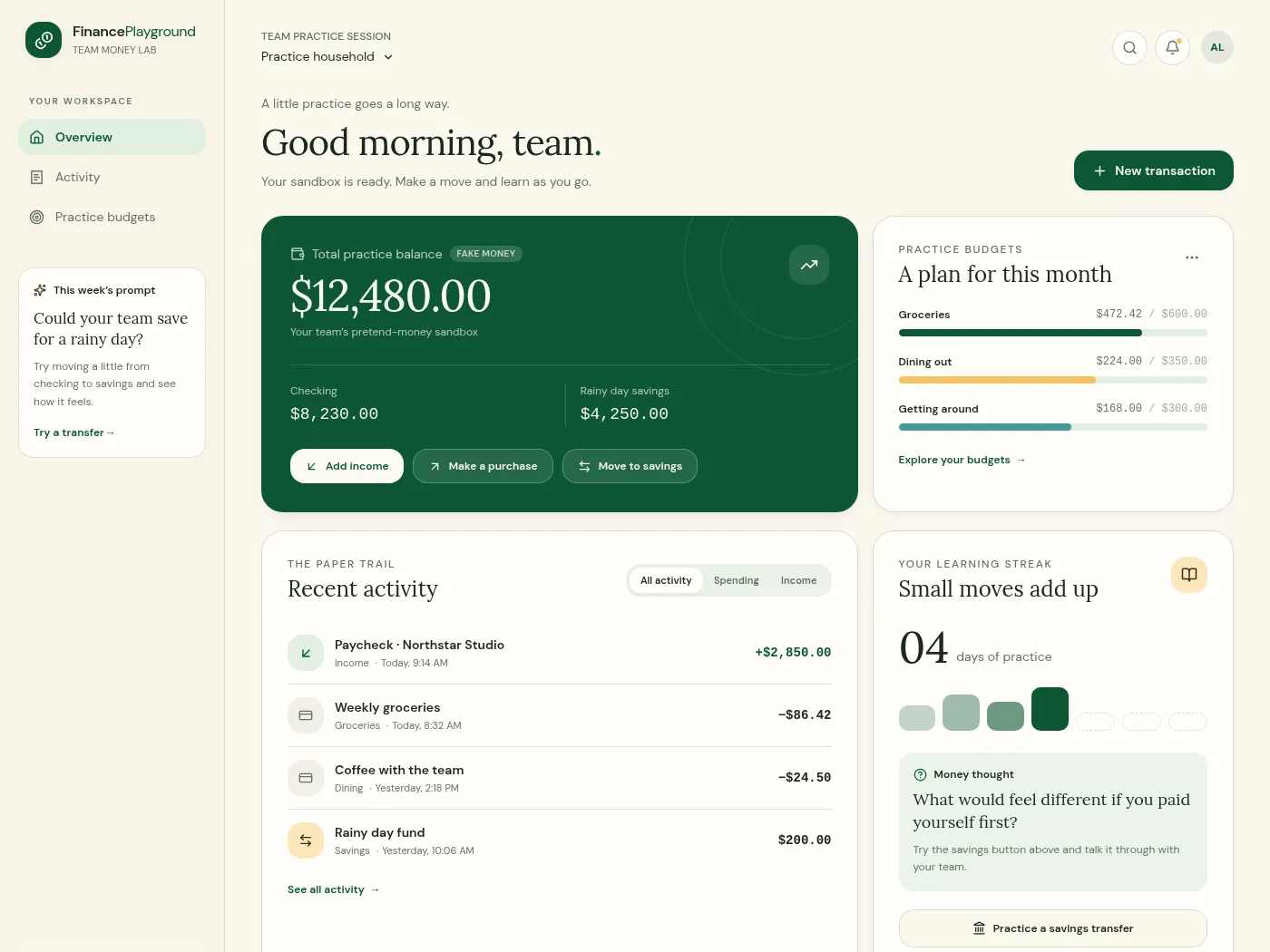 FinancePlayground