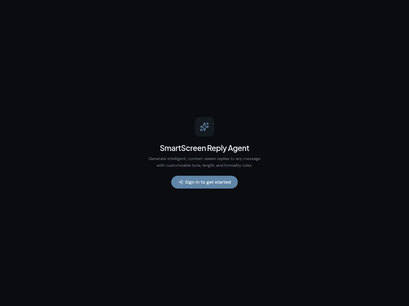 SmartScreen Reply Agent